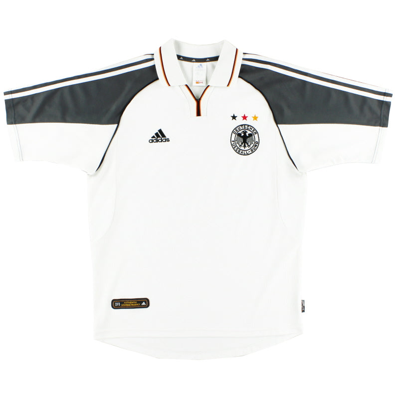 2000-02 Germany adidas Home Shirt XL.Boys | Vintage Football Shirts