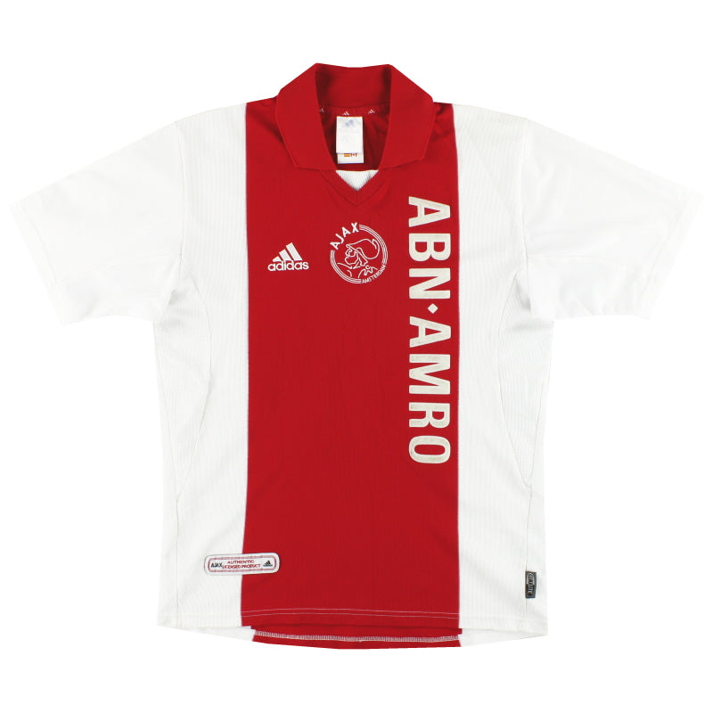 2001-02 Ajax adidas Home Shirt S | Vintage Football Shirts