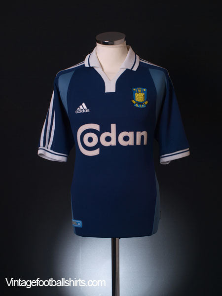 2000-02 FC Brondby Away Shirt S | Vintage Football Shirts
