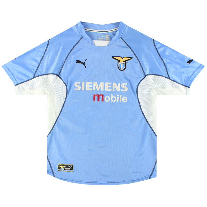 2001-02 Lazio Puma Home Shirt M | Vintage Football Shirts