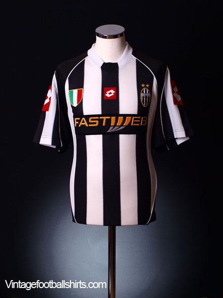 2002-03 Juventus Home Shirt XL | Vintage Football Shirts