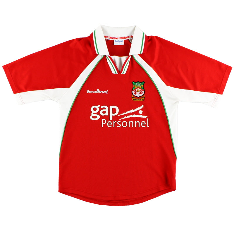 2002-03 Wrexham Home Shirt S | Vintage Football Shirts