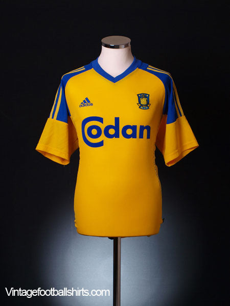 2002-04 FC Brondby Home Shirt M | Vintage Football Shirts