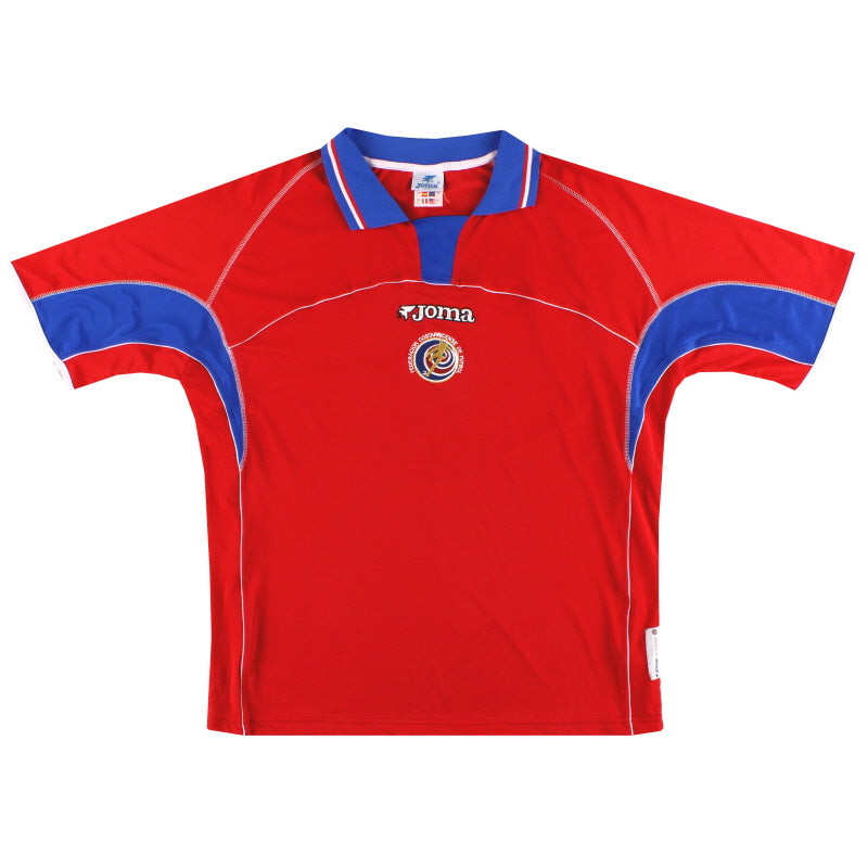 2002 Costa Rica Joma Home Shirt M | Vintage Football Shirts