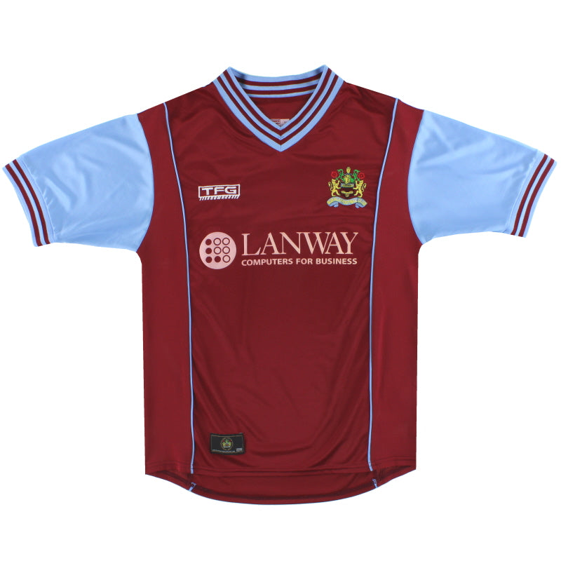 2003-04 Burnley TFG Home Shirt L | Vintage Football Shirts
