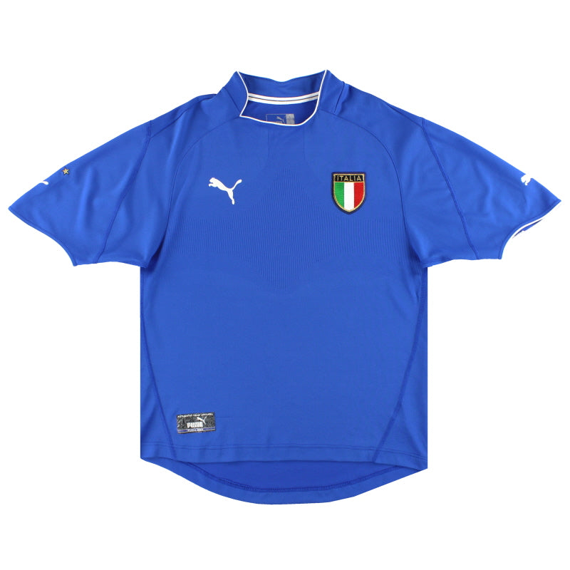 2003-04 Italy Puma Home Shirt M | Vintage Football Shirts