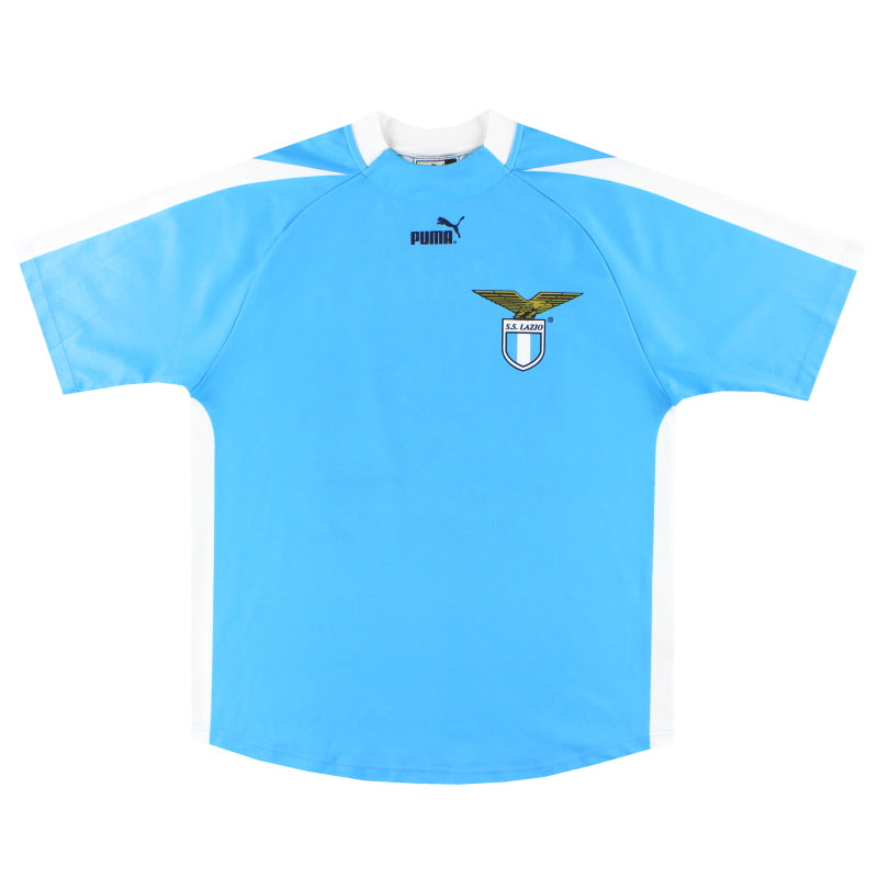2003-04 Lazio Puma 'Signed' Home Shirt M | Vintage Football Shirts