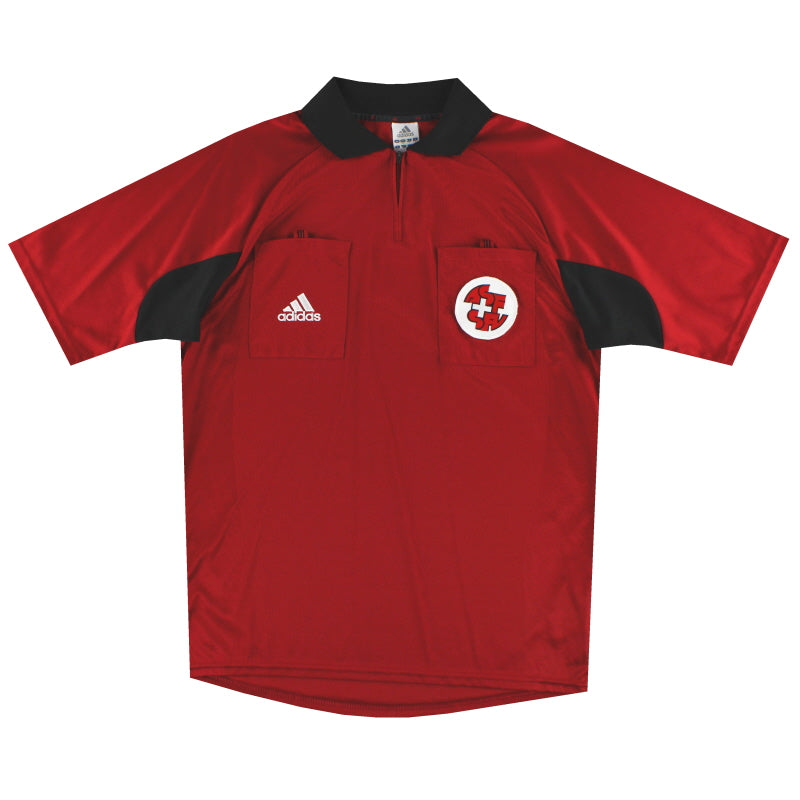 2003-04 Switzerland F.A adidas Referee Shirt M | Vintage Football Shirts