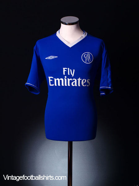 2003-05 Chelsea Home Shirt XXL | Vintage Football Shirts
