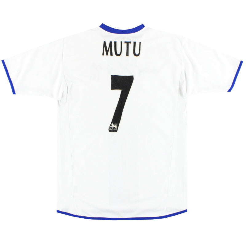 2003-05 Chelsea Umbro Away Shirt Mutu #7 M | Vintage Football Shirts