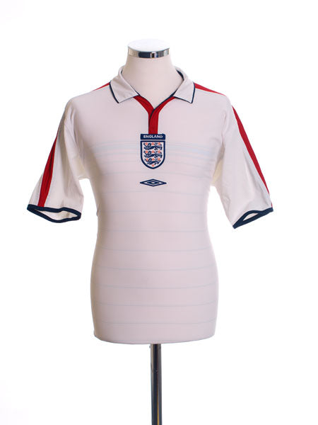 2003-05 England Home Shirt M | Vintage Football Shirts