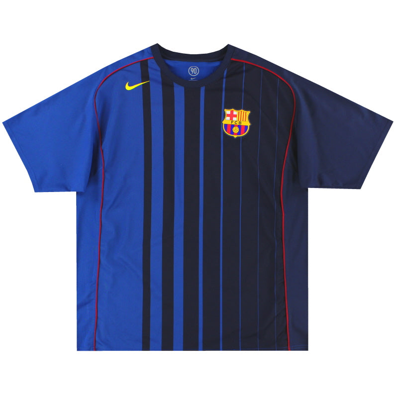2004-05 Barcelona Nike Basic Away Shirt XXL 118865 | Vintage Football ...