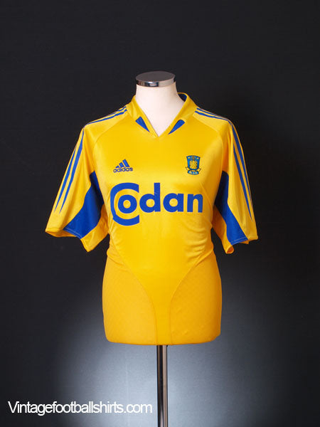 2004-05 FC Brondby Home Shirt M | Vintage Football Shirts