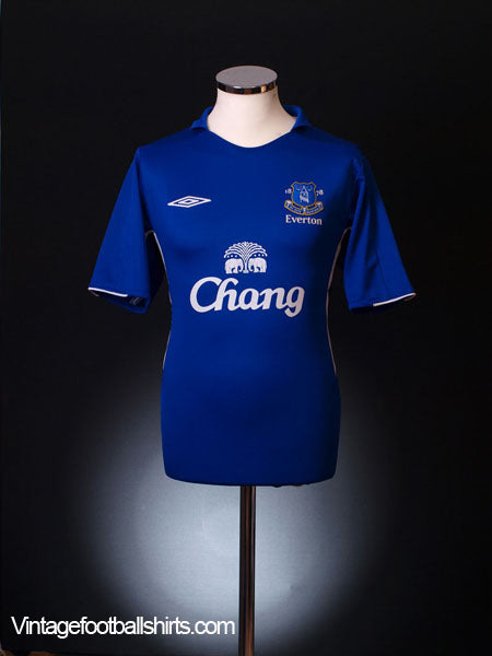 2005-06 Everton Home Shirt S | Vintage Football Shirts