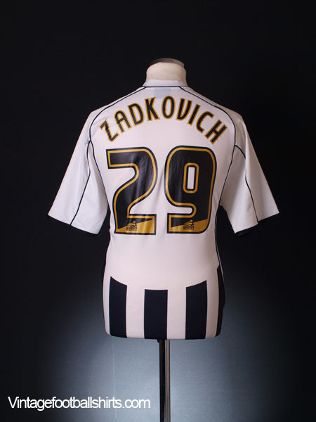 2005-06 Notts County Home Shirt Zadkovich #29 M | Vintage Football Shirts