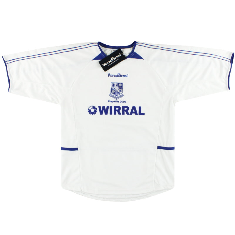 2005 Tranmere Rovers 'Play-offs' Home Shirt *w/tags* M | Vintage ...