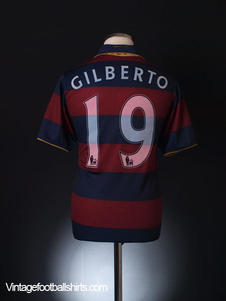 2007-08 Arsenal Third Shirt Gilberto #19 M | Vintage Football Shirts