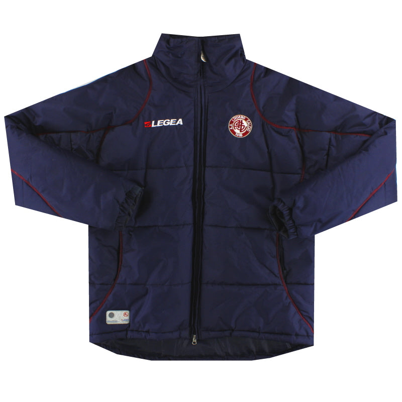 2007-08 Livorno Legea Padded Track Jacket L | Vintage Football Shirts