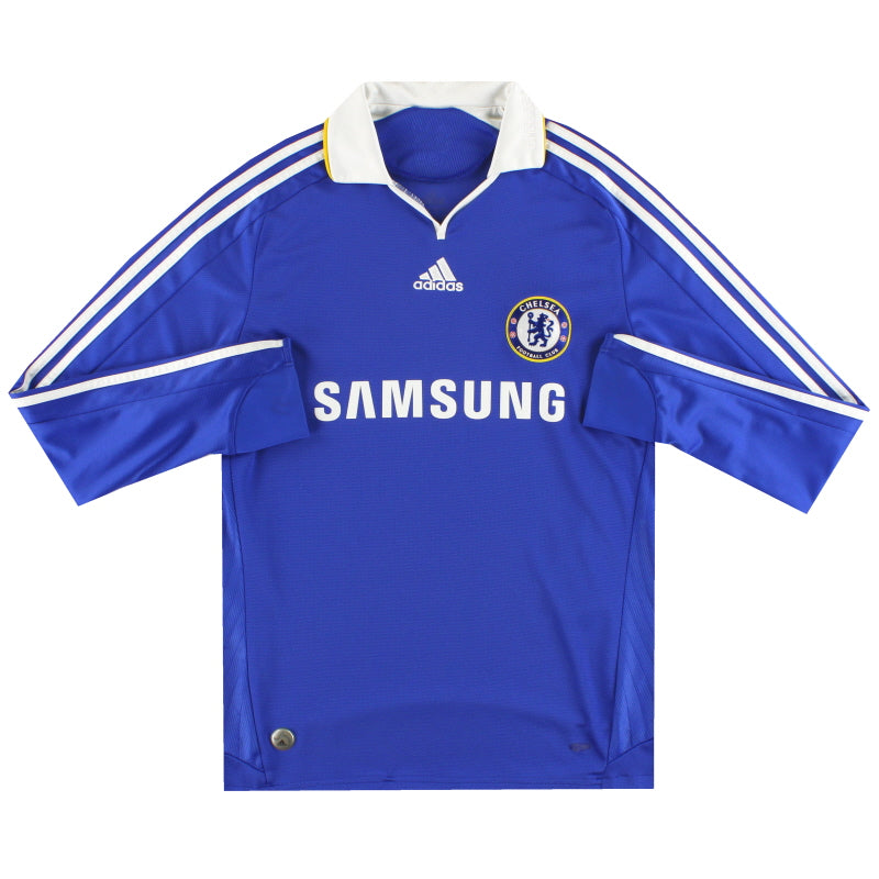 2008-09 Chelsea adidas Home Shirt L/S M 656133 | Vintage Football Shirts