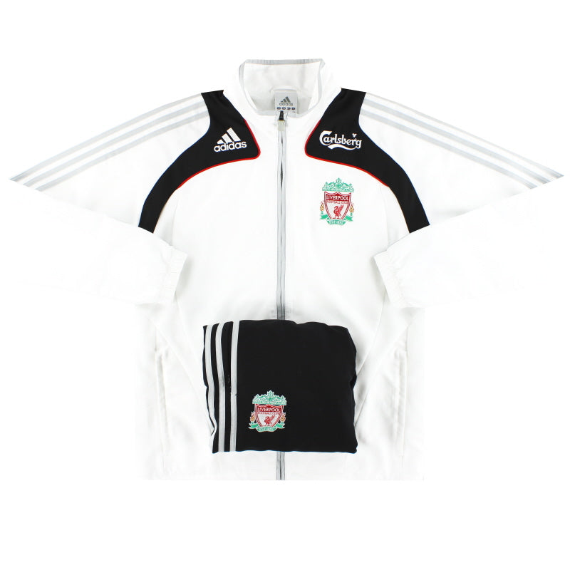 2008-09 Liverpool adidas Tracksuit S 555722 | Vintage Football Shirts