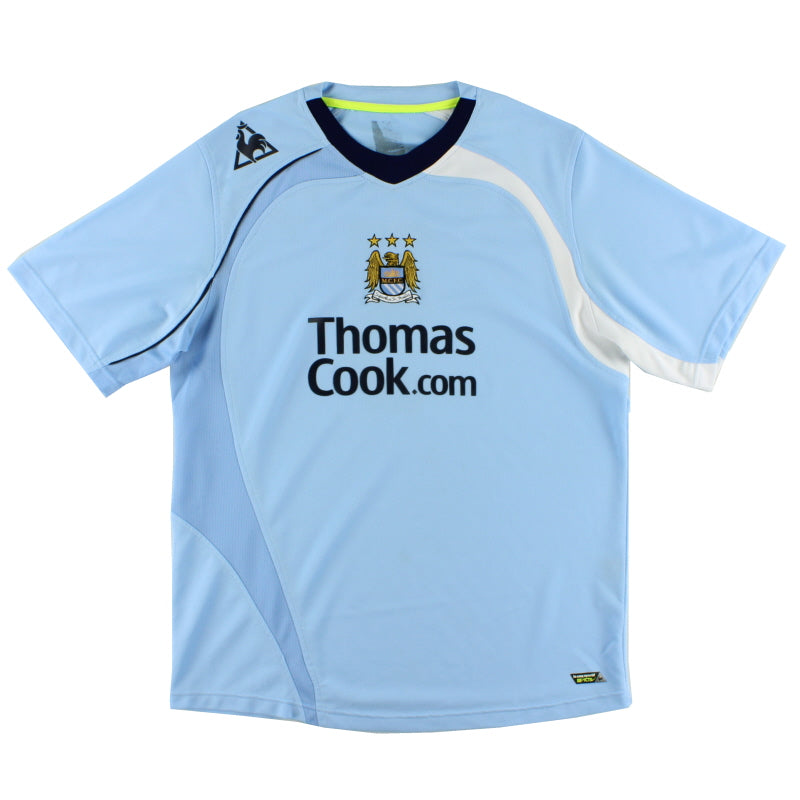 2008-09 Manchester City Le Coq Sportif Home Shirt #10 M LMX14052 ...