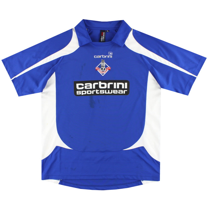 2008-10 Oldham Carbrini Home Shirt XL | Vintage Football Shirts