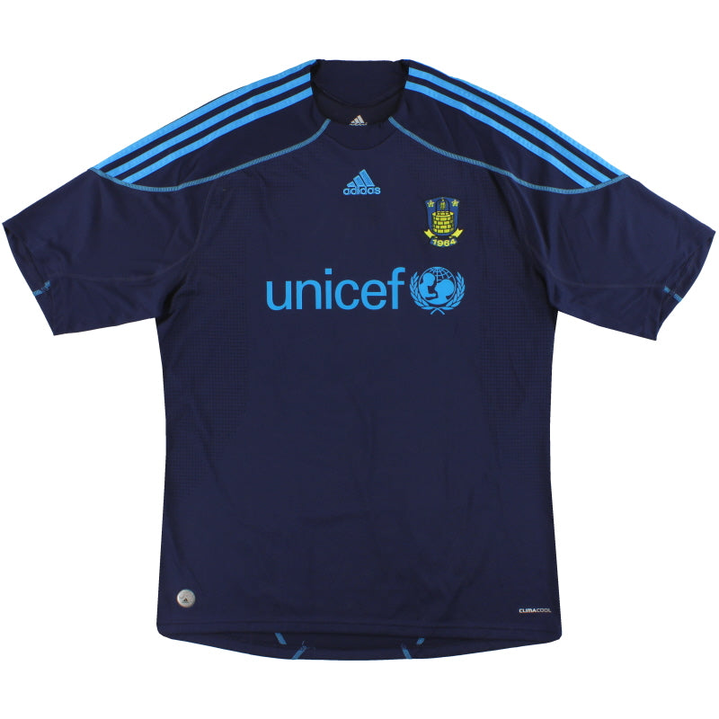 2009-11 FC Brondby adidas Away Shirt XL P07151 | Vintage Football Shirts