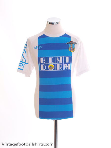 2010-11 Benidorm CF Home Shirt M | Vintage Football Shirts