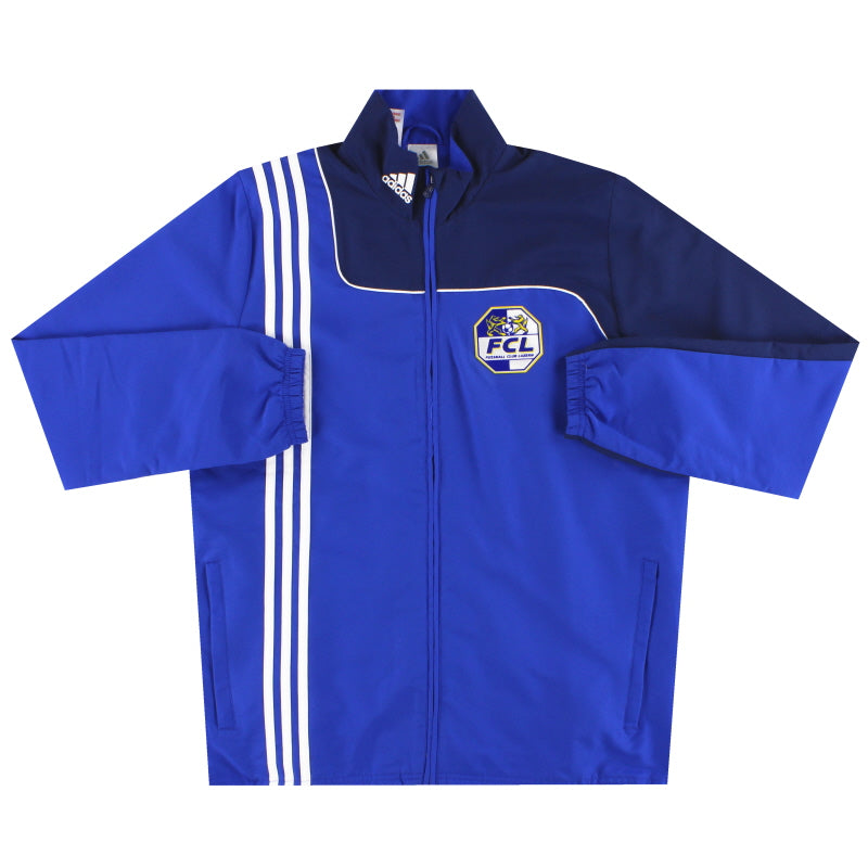 2010-11 FC Luzern adidas Track Jacket XL.Boys V38060 | Vintage Football ...
