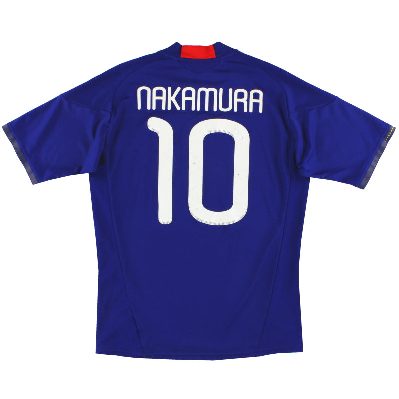2010-11 Japan adidas Home Shirt Nakamura #10 M P67397 | Vintage ...