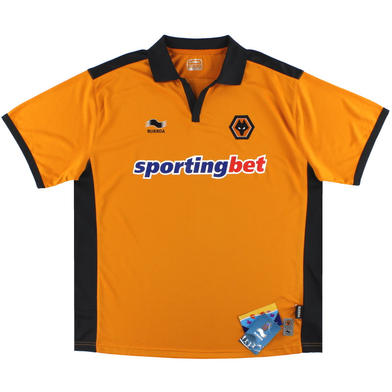 2010-11 Wolves Burrda Home Shirt *w/tags* XXL | Vintage Football Shirts