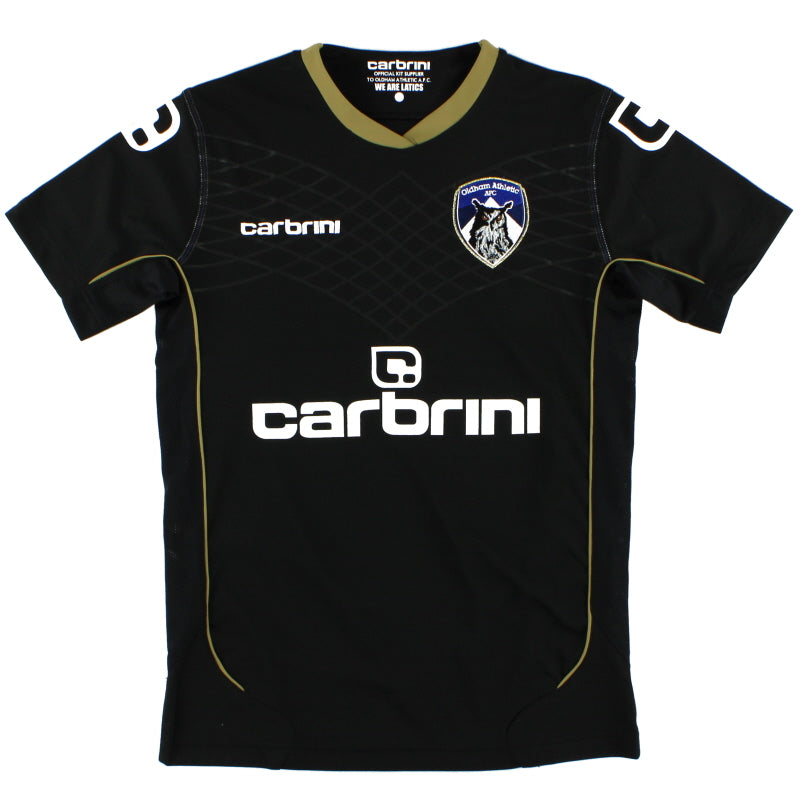 2011-12 Oldham Carbrini Away Shirt XS | Vintage Football Shirts