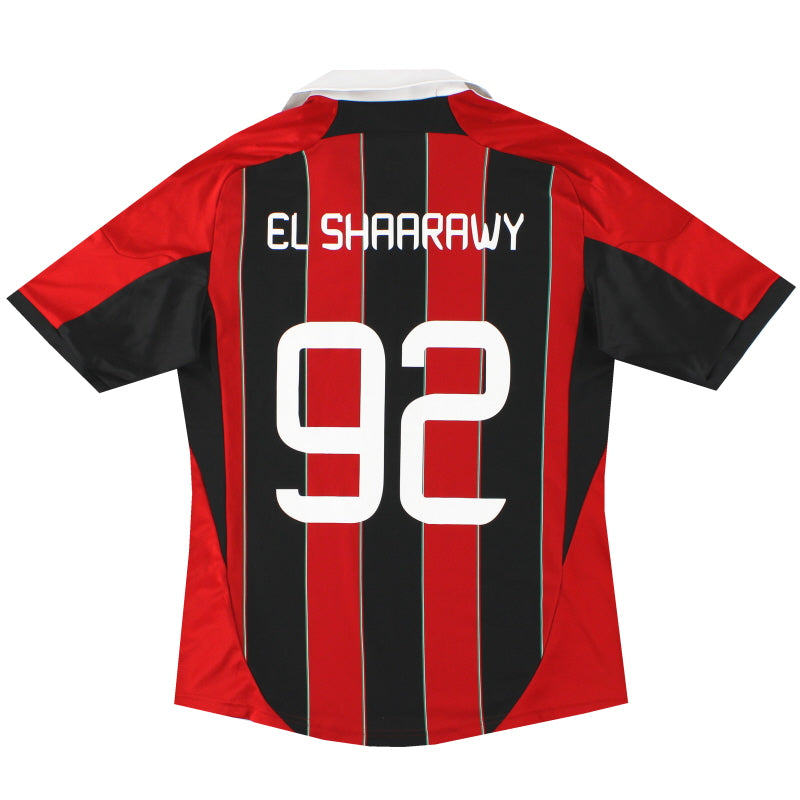 2012-13 AC Milan adidas Home Shirt El Shaarawy #92 M X23680 | Vintage ...