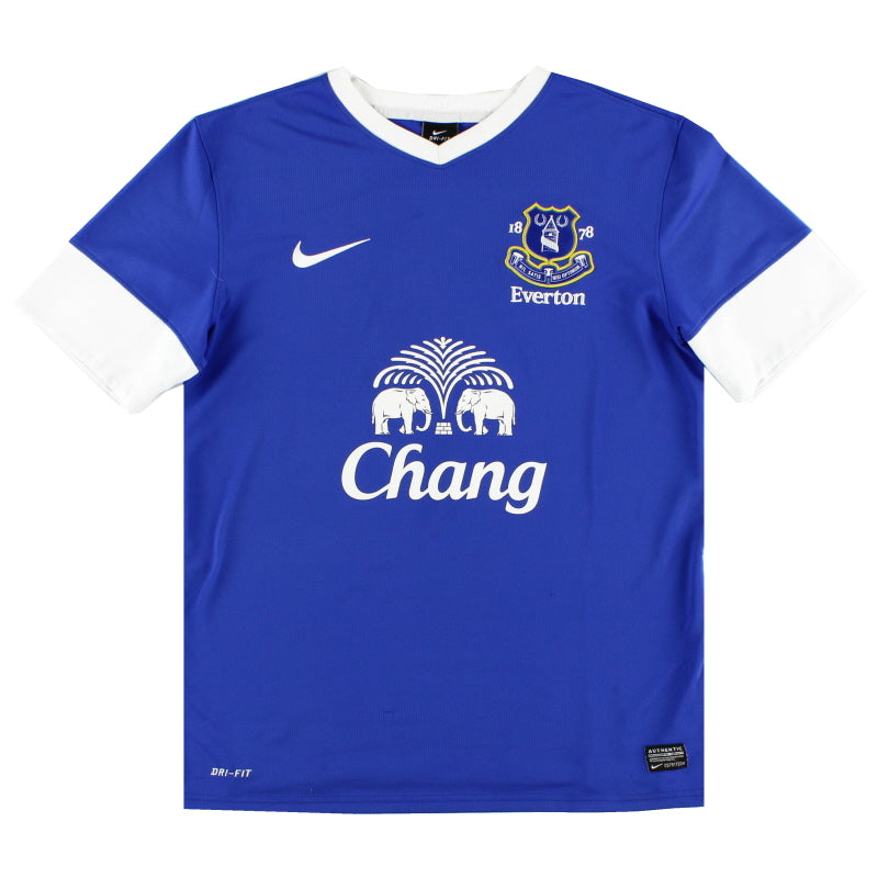 2012-13 Everton Nike Home Shirt XL 510520-471 | Vintage Football Shirts