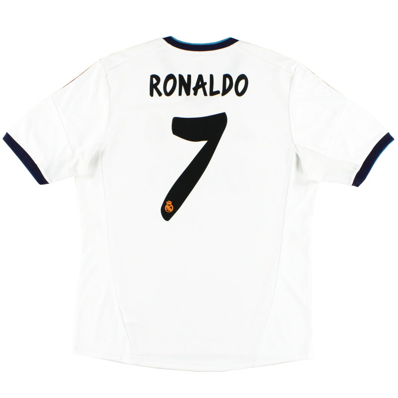 2012-13 Real Madrid Home Shirt Ronaldo #7 L X21987 | Vintage Football ...