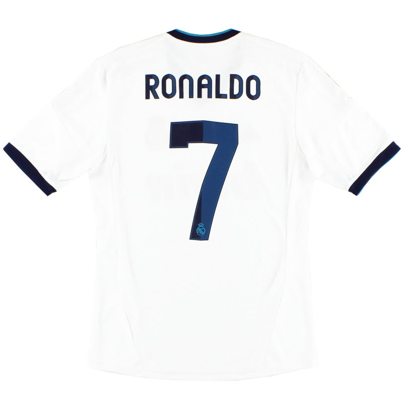 2012-13 Real Madrid adidas Home Shirt Ronaldo #7 S X21987 | Vintage ...