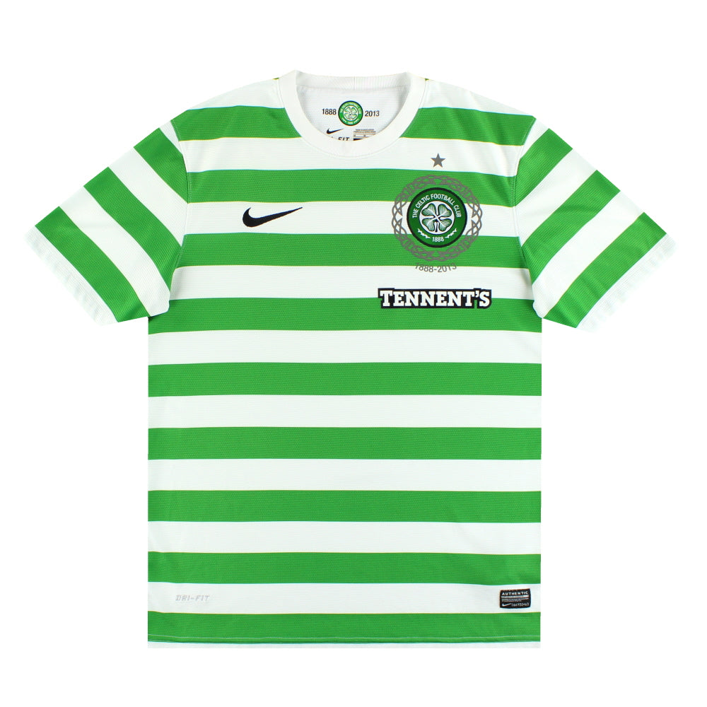 2012-13 Celtic Nike '125th Anniversary' Home Shirt O'Neill M 479346-300 ...