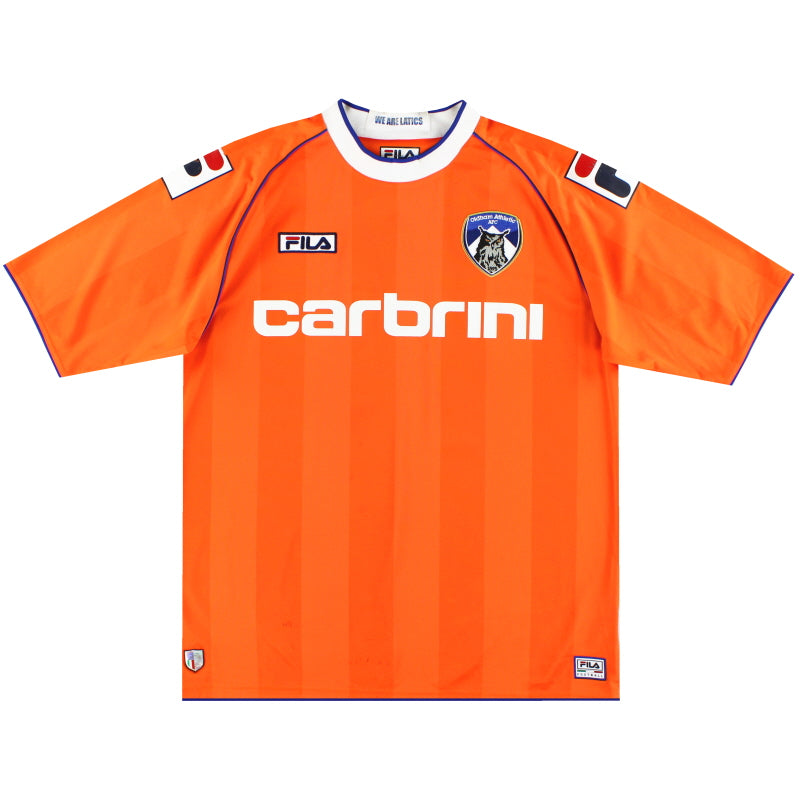2012-14 Oldham Fila Away Shirt XL | Vintage Football Shirts