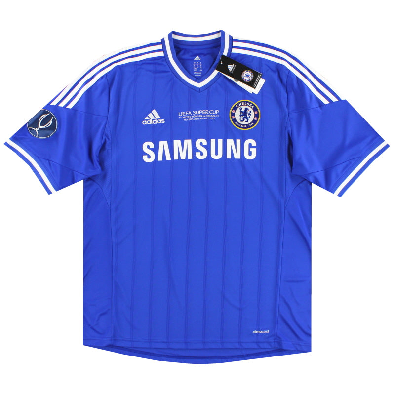 2013-14 Chelsea adidas 'UEFA Super Cup' Home Shirt *w/tags* XL Z27633 ...
