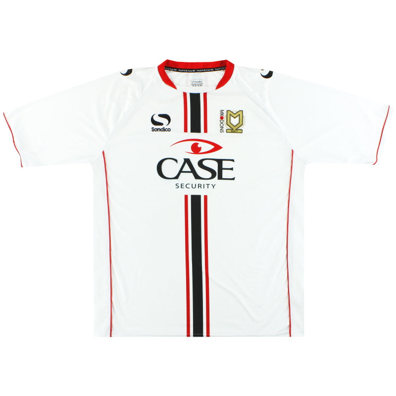 2013-14 MK Dons Sondico Home Shirt XXL | Vintage Football Shirts