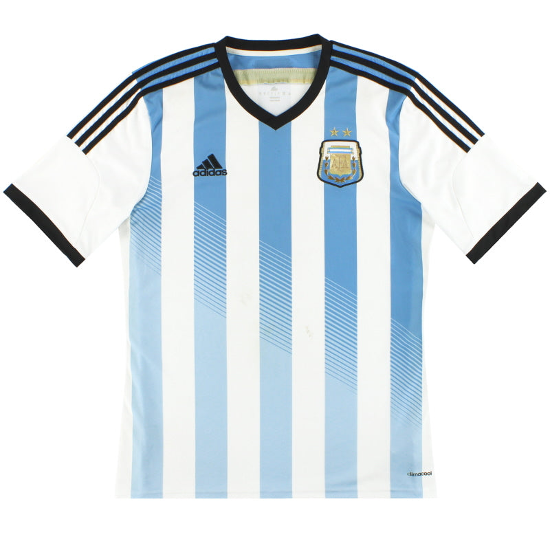 2013-15 Argentina adidas Home Shirt *Mint* XL G74569 – Vintage Football ...