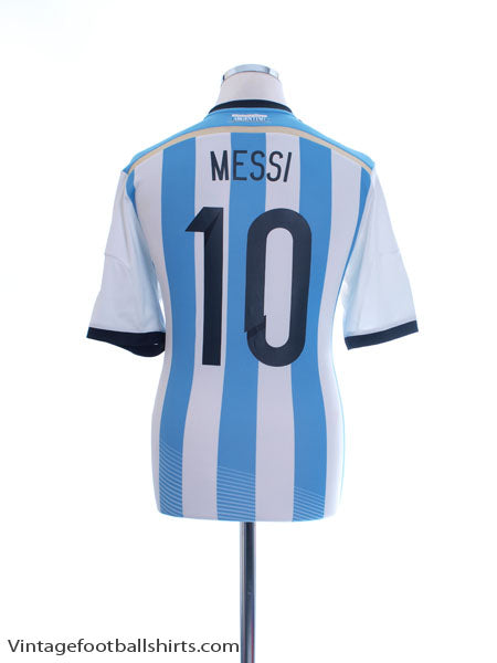 2013-15 Argentina Home Shirt Messi #10 *Mint* M G74569 | Vintage ...