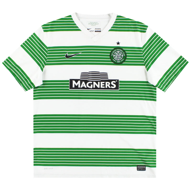 2013-15 Celtic Nike Home Shirt XL 544854-106 | Vintage Football Shirts