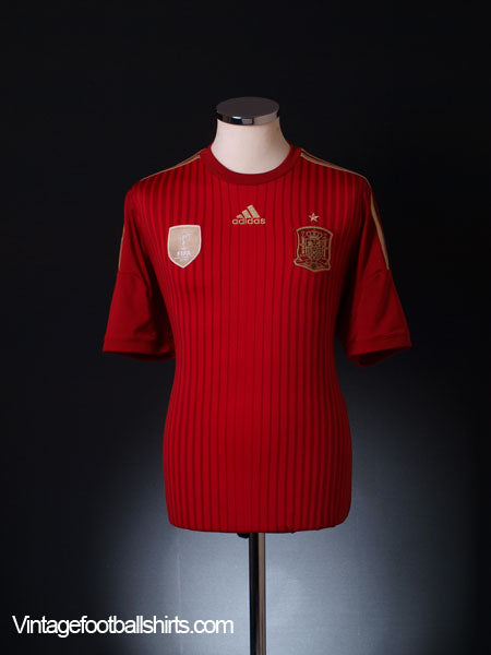 2013-15 Spain Home Shirt *BNIB* G85279 | Vintage Football Shirts