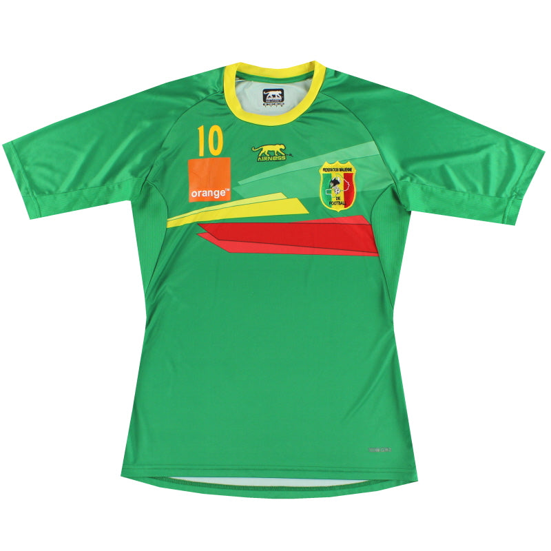 2013 Mali Airness Player Issue Training Shirt #10 L – Vintage Football ...