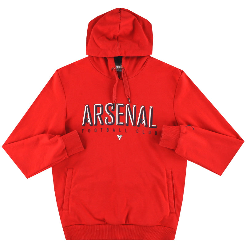 2014-15 Arsenal Puma SAMPLE Hooded Jumper M | Vintage Football Shirts