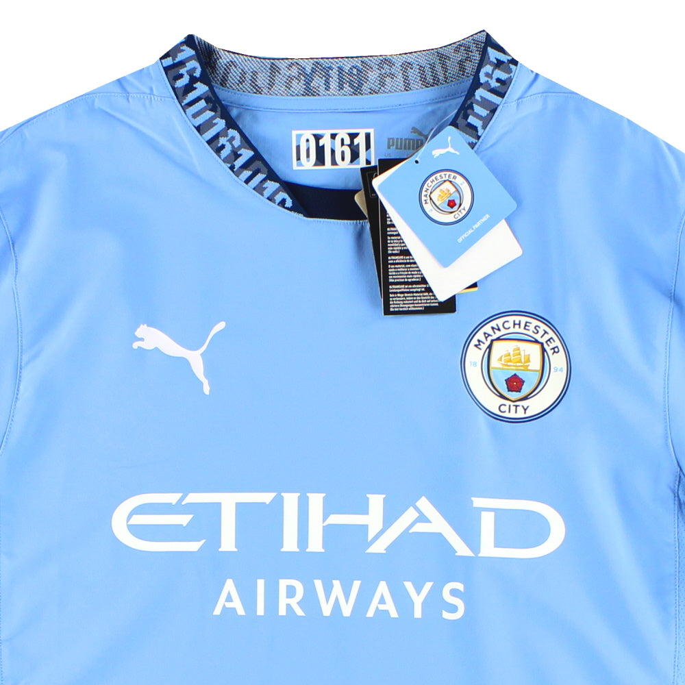2024-25 Manchester City Puma Authentic Home Shirt *w/tags* 775050-01 ...
