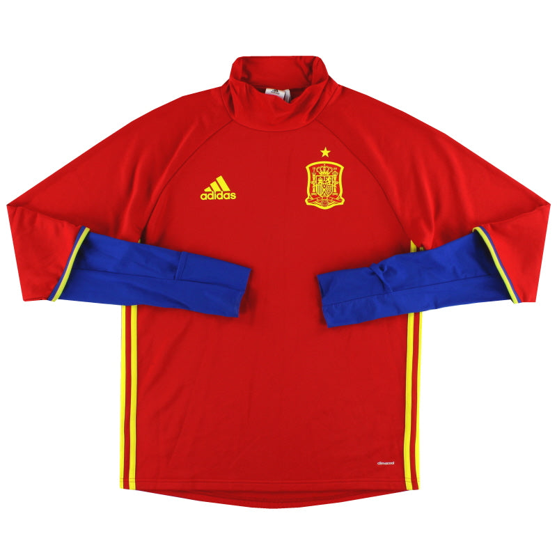 2016-17 Spain adidas Training Top M AI54859 | Vintage Football Shirts