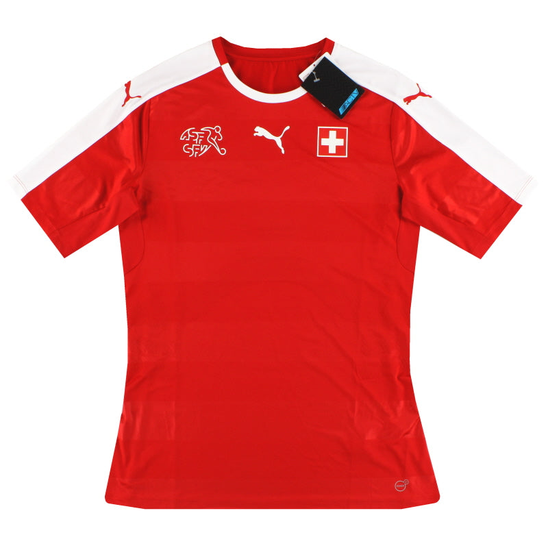 2016-17 Switzerland Puma Player Issue Home Shirt *w/tags* XL 748673-01 ...