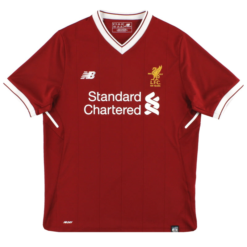 2017-18 Liverpool '125 Years' Home Shirt *Mint* Y JT730005 | Vintage ...